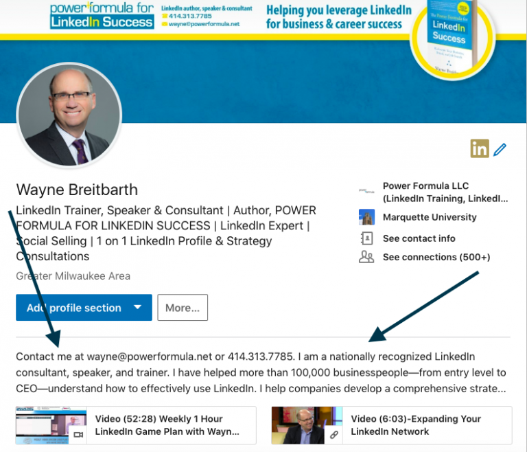 10 Quick Ways to Spring Clean Your LinkedIn Profile - Wayne Breitbarth