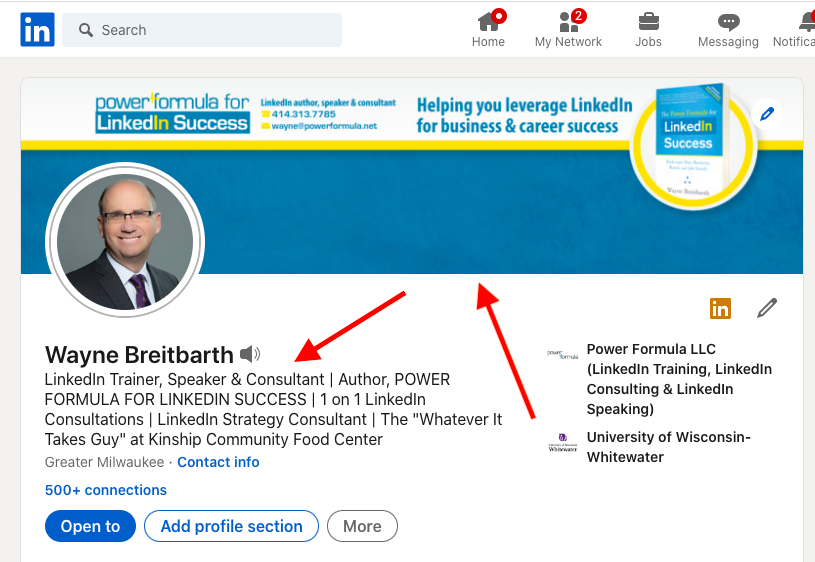 How to Make Your LinkedIn Profile Really Sound Like You - Wayne Breitbarth